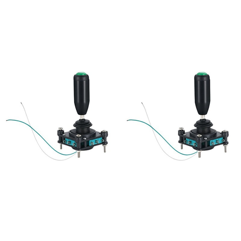 2X Monolever Joystick Switches with Push Button 2 4 8 Way Reset ...