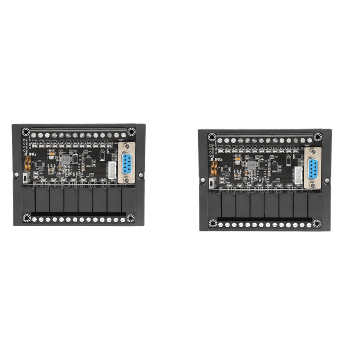 2X Motor Controller PLC Programmable Controller FX1N to 20MR Programmable Relay Delay Module ...