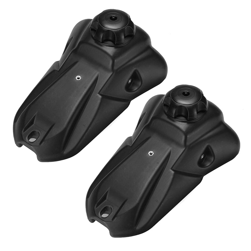 2X Tank for 125Cc 150Cc Pit Pro Trail Dirt Bike Black Gas Petrol Tanks ...