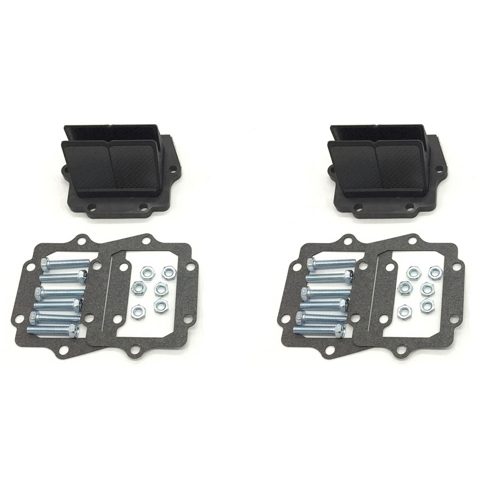 2X Motorcycle Intake Valve Carbon Fiber with Spacers Kit for 125Cc ...