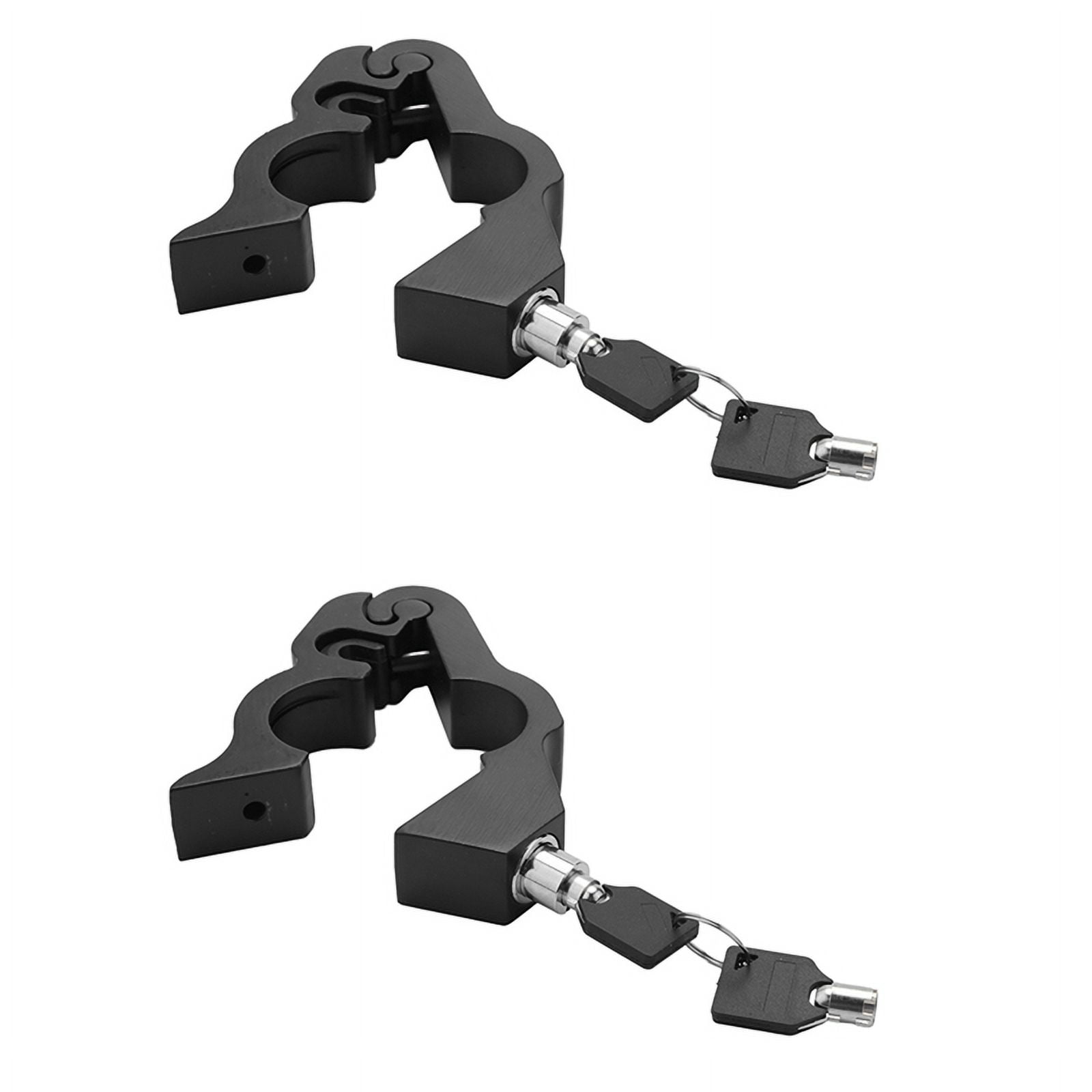 2X Motorcycle Lock-A Grip/Throttle/Brake/Handlebar Lock to Secure Your ...