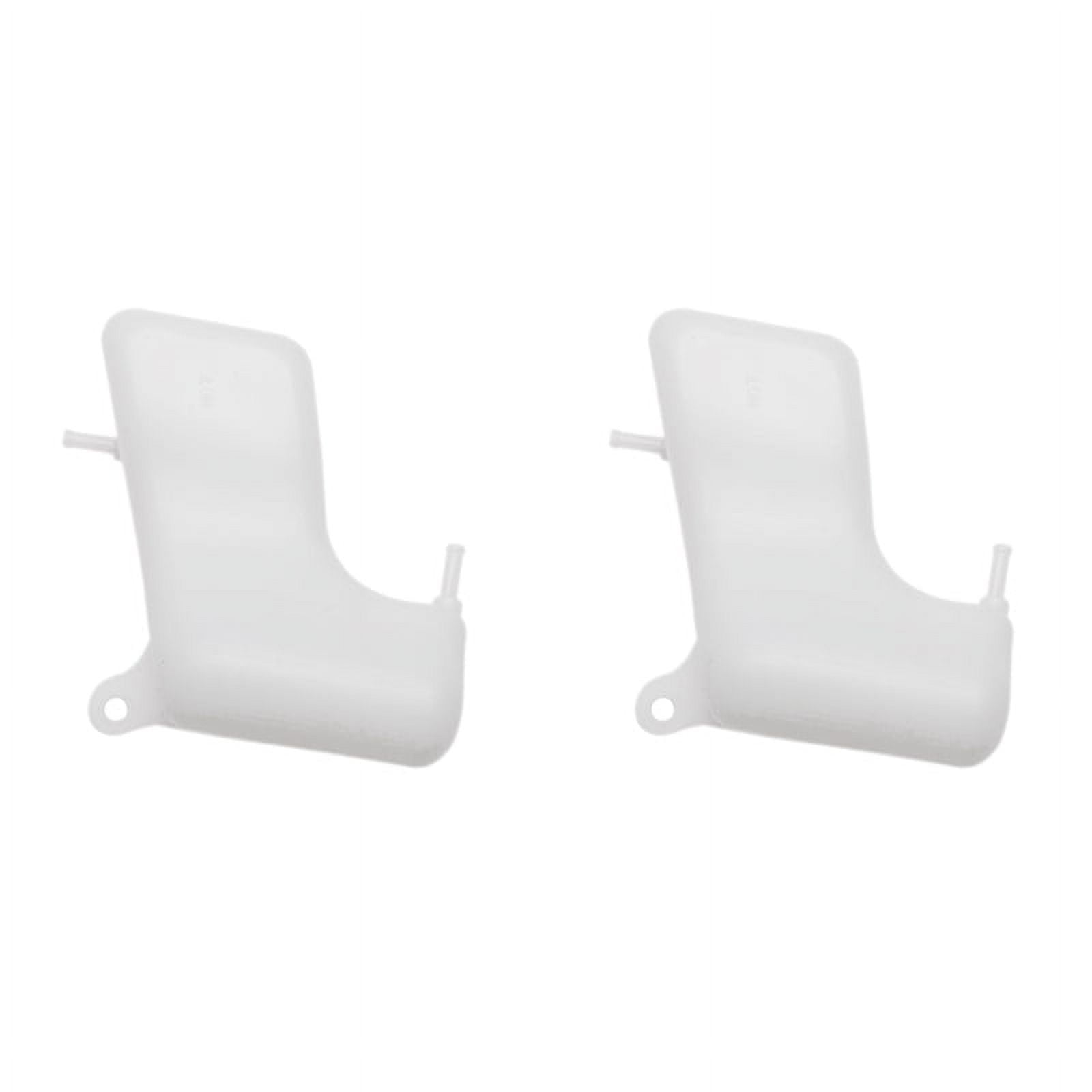 2X Motorcycle Water Coolant over Flow Bottle Overflow Reservoir Tank ...