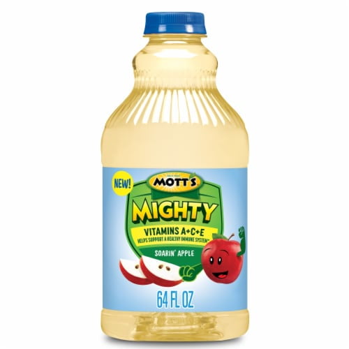 2X-Mott's Mighty Soarin' Apply Juice - 64 fl oz - Walmart.com