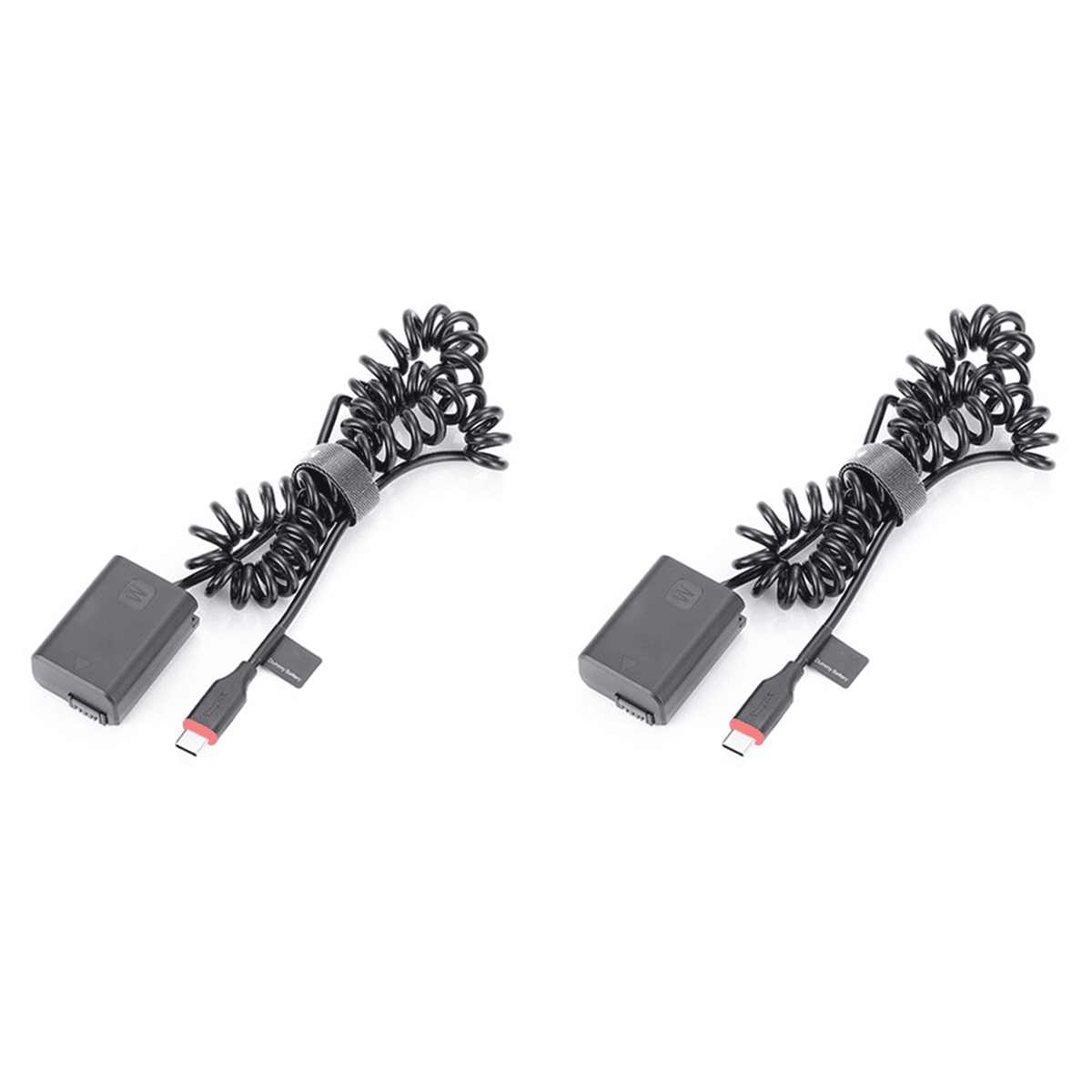 2X NP-FW50 Dummy Battery DC Power AC Adapter AC-PW20 for So- Alpha ...