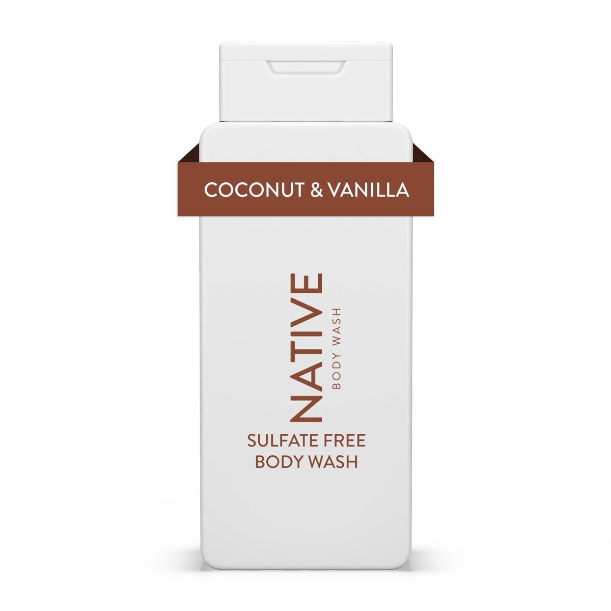 2X - Native Body Wash - Coconut Vanilla - Sulfate Free - 18 fl oz ...
