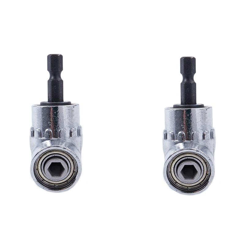 2X New 105 Degrees 1/4 Inch Extension Hex Drill Bit Adjustable Hex Bit ...