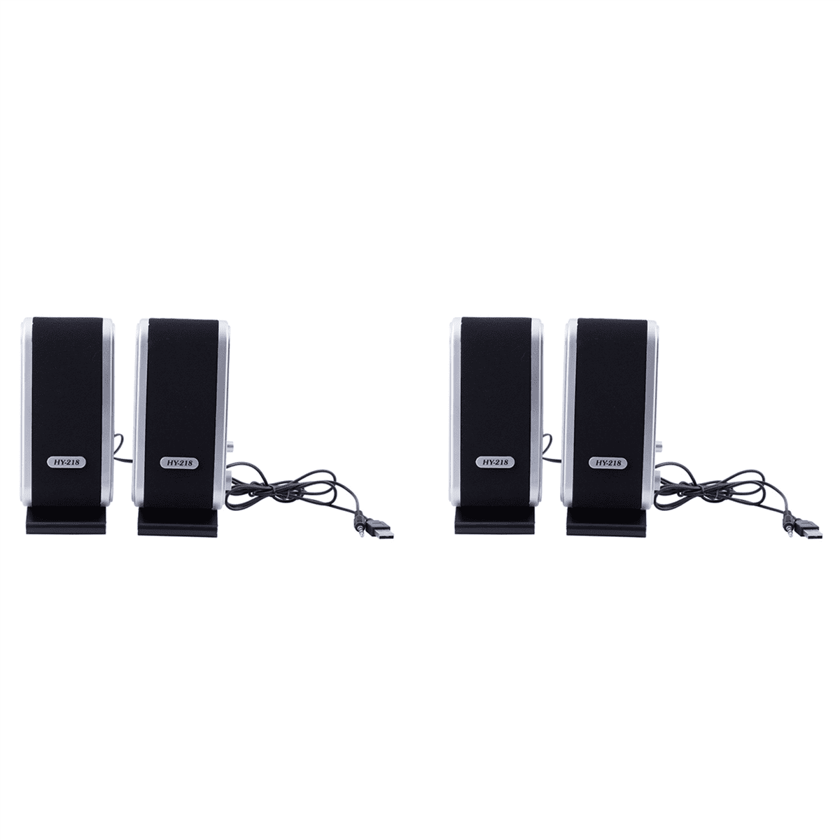 2X New 120W Usb Power Desktop Computer Notebook Audio Speaker 3.5Mm ...
