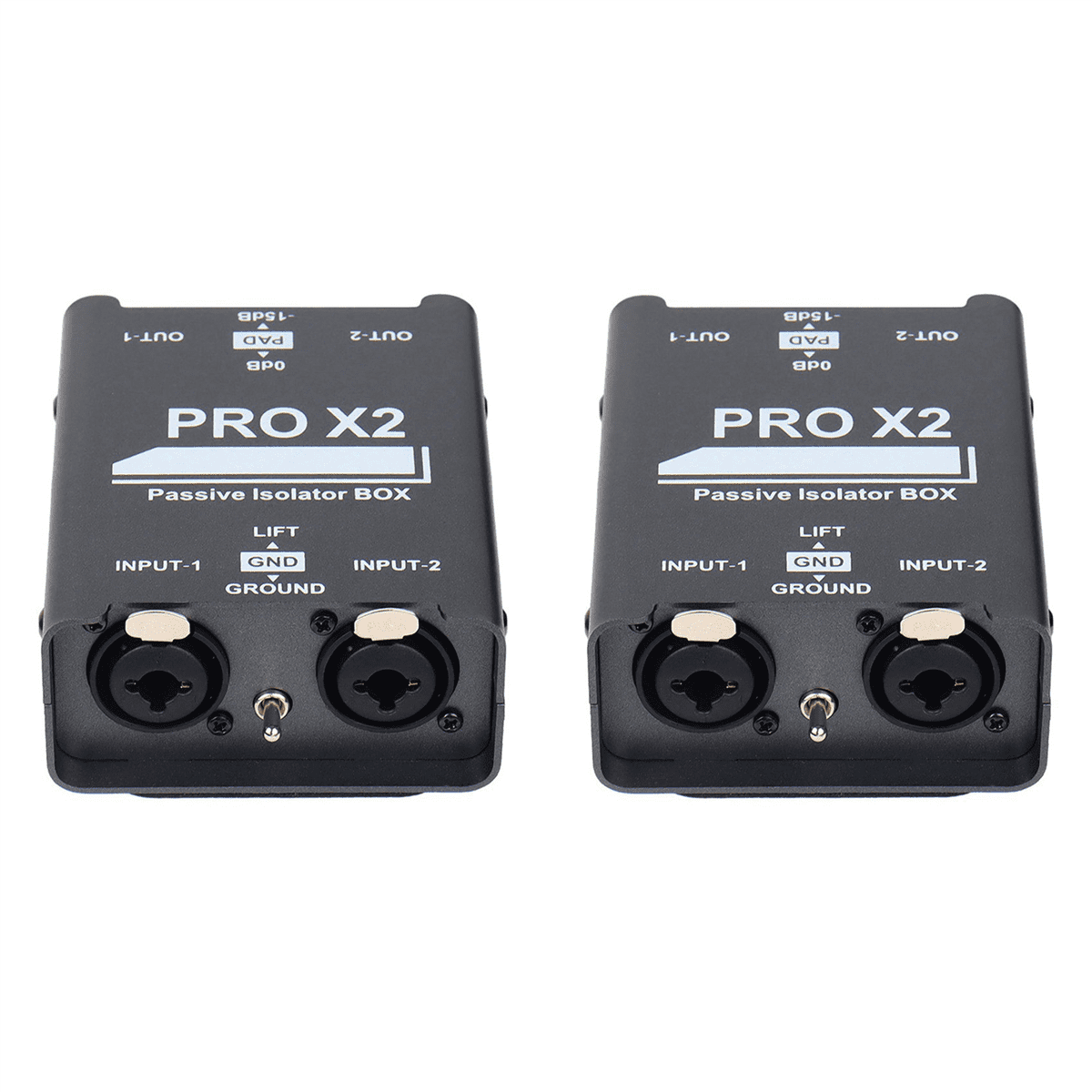 2X New 2-Way Audio Isolator, Current Eliminator, XLR 6.5, Permalloy ...