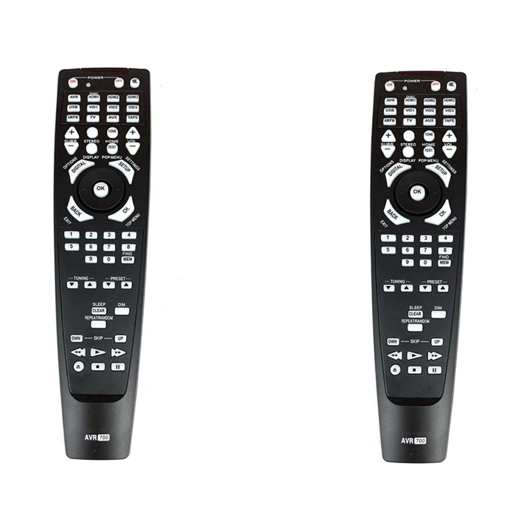 2X New AVR-700 for /Kardon AVR700 Audio Receiver Remote Control for ...