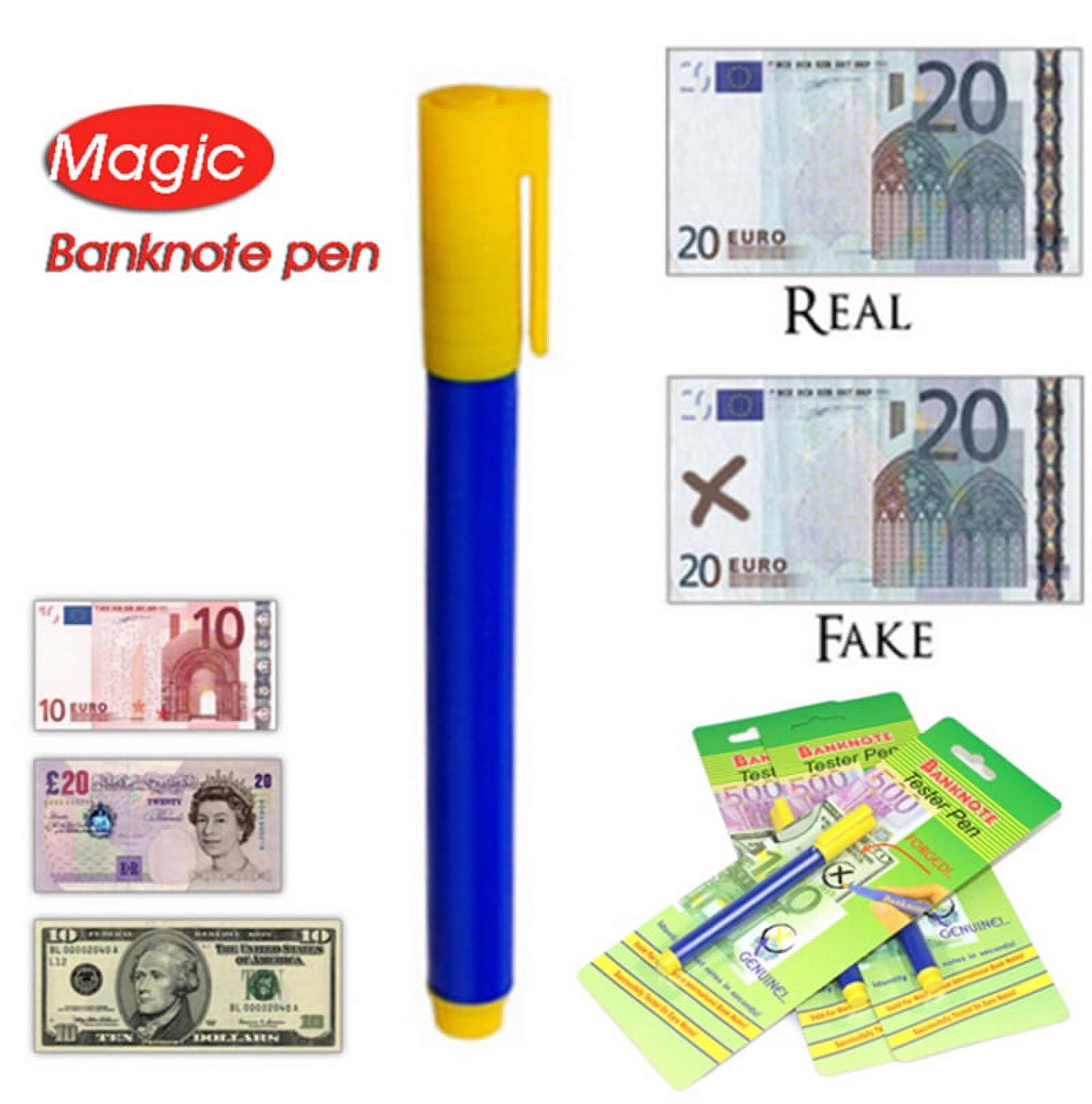 2X New Bank Note Tester Pen Money Checking Detector Marker Fake ...