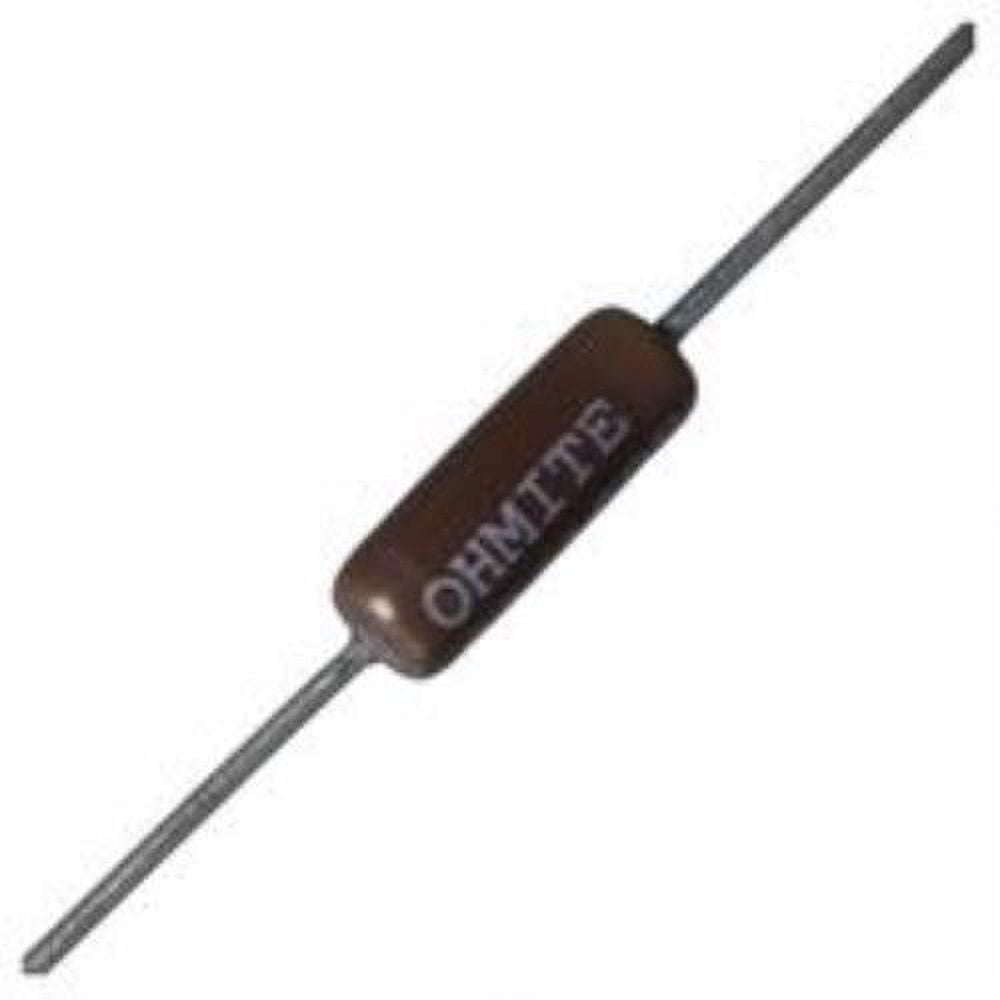 2X New Brand No.64K8259 Ohmite 25J1R0E Wirewound Resistor, 1 Ohm, 5W, 5 ...