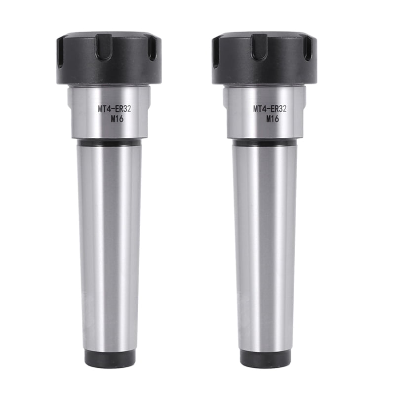 2X New ER32 MT4 M16 Morse Cone Collet Chuck Tooling Holder CNC Milling ...