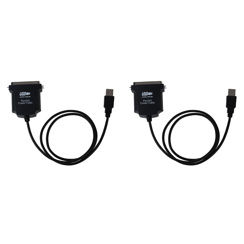 2X New Parallel Port DB36 Printer USB Express Card Converter Adapter ...