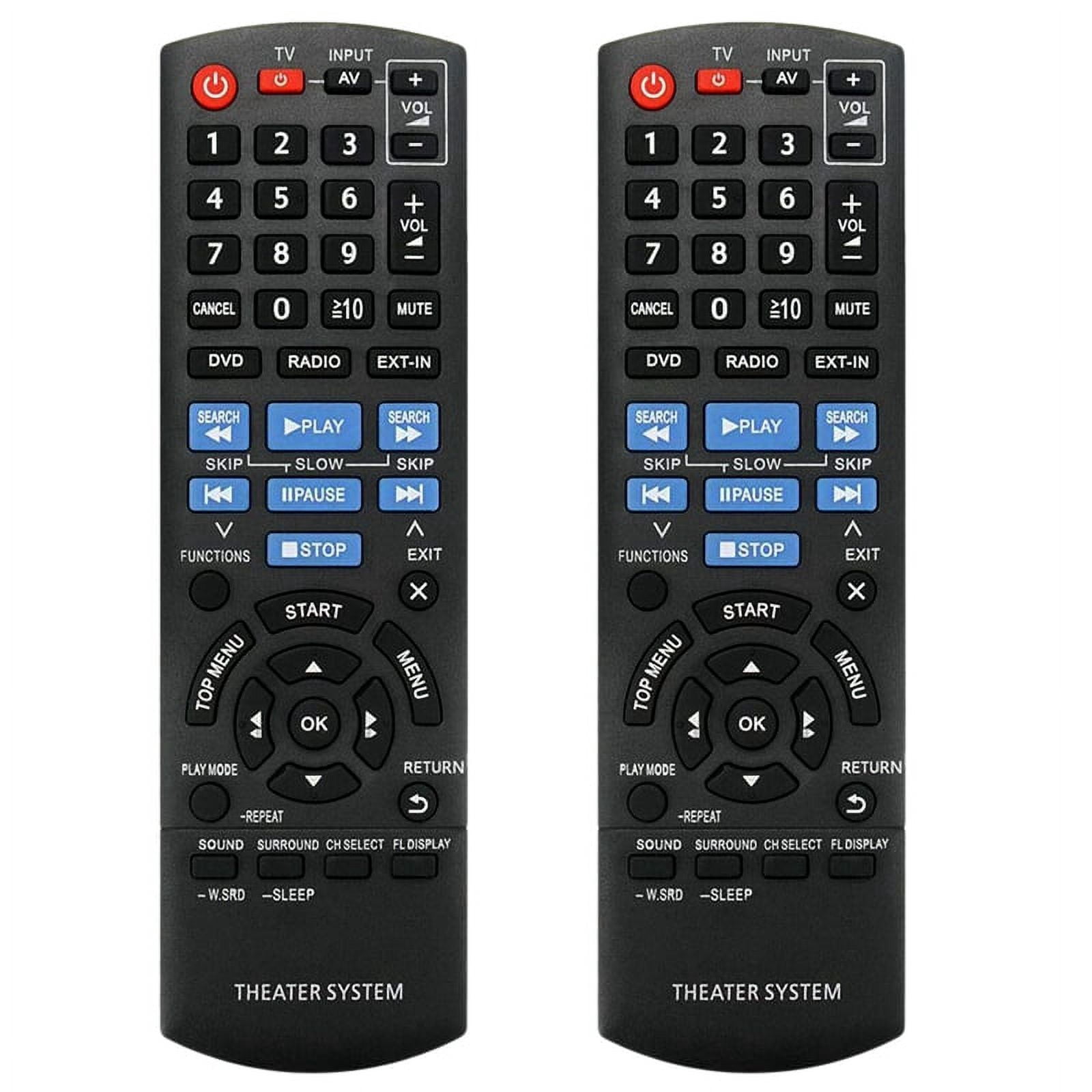 2X New Replacement Remote Control N2QAYB000694 for Home Theater System ...