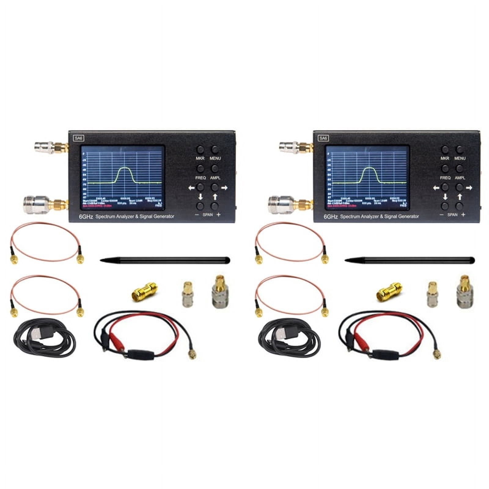 2X New SA6 Portable 6GHz Spectrum Analyzer & Signal Genertor TO, 2G, 3G ...