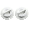 2X New Water Valve Deck Drain Scupper Drain Valve Outlet for Marine ...