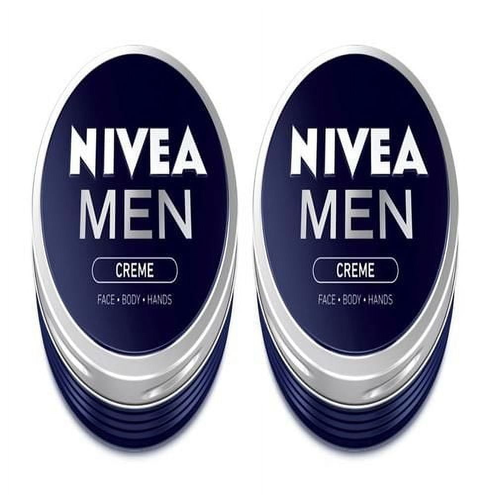 2X Nivea Men Creme Cream Face Hand Body Moisturiser Dry Skin 75Ml Tin ...