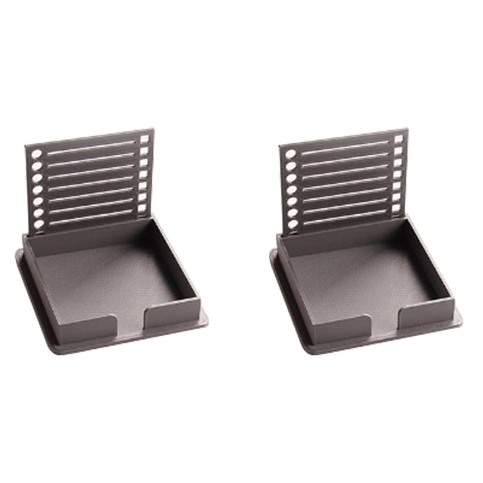 2X Note Dispenser,Sticky Notes Dispenser,Sticky Note Holder with ...