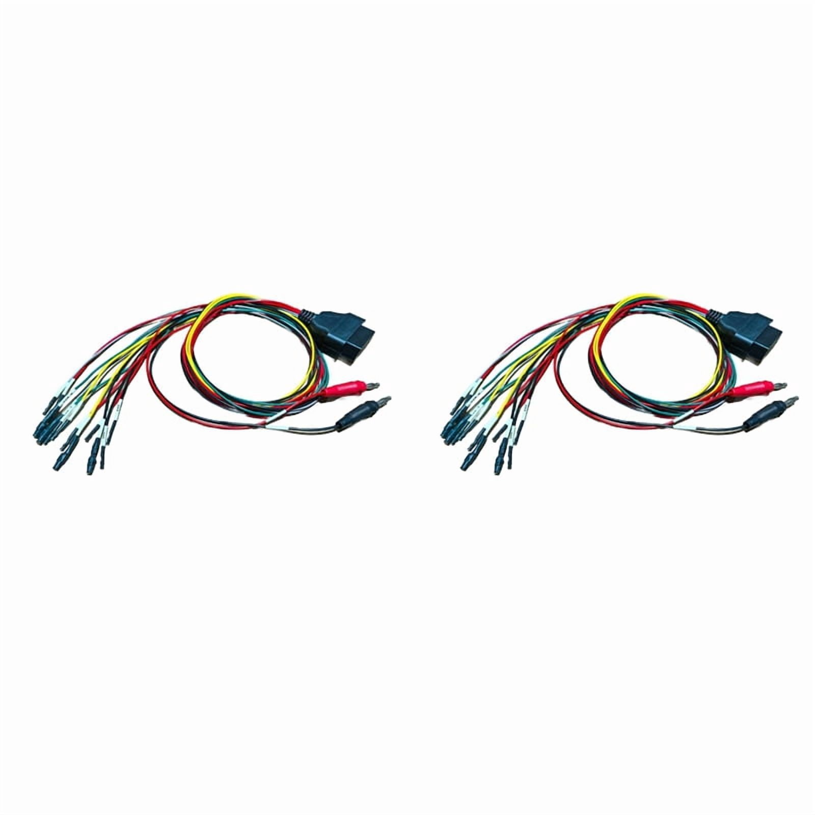 2X OBD2 Diagnostic Adapter OBD Breakout Tricore Cable ECU Pinout Cable ...