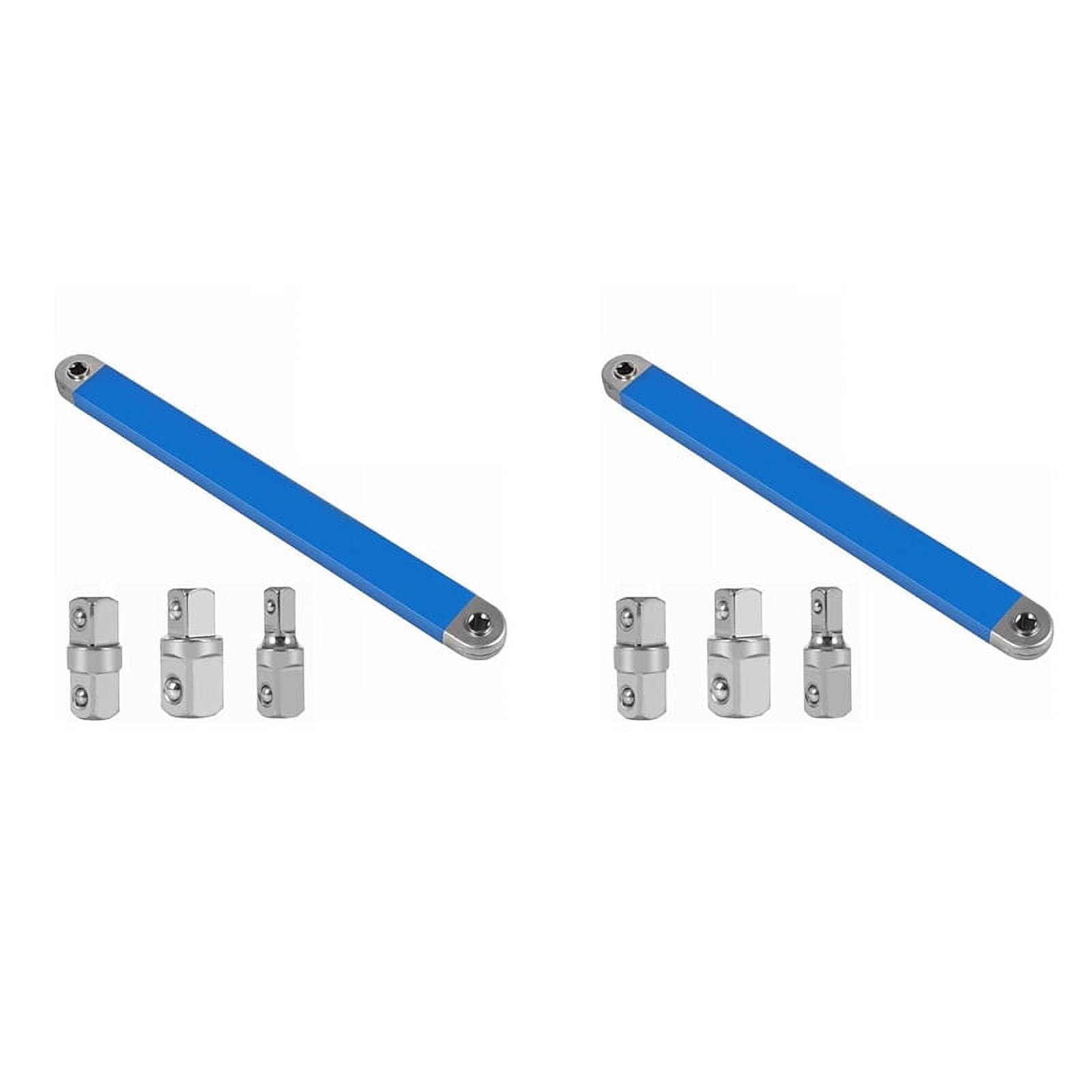 2X Offset Extension Wrench,15Inch Multifunctional Tight Reach Wrench ...