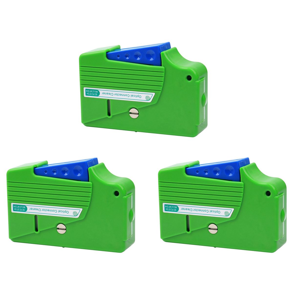 2X Optical Fiber Connector Cleaner KCC-55 Fiber Conector Cleaning Box ...