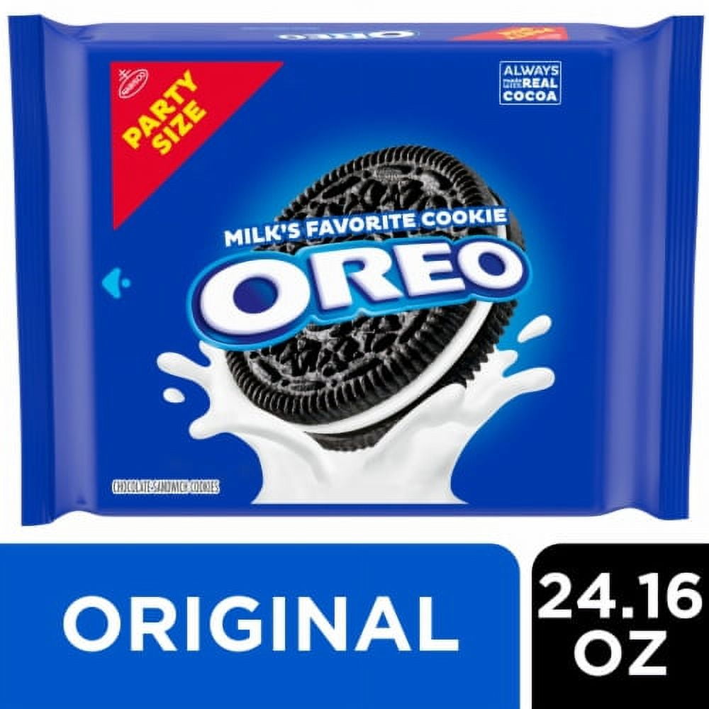 2X - Oreo Chocolate Sandwich Cookies Party Size - Walmart.com
