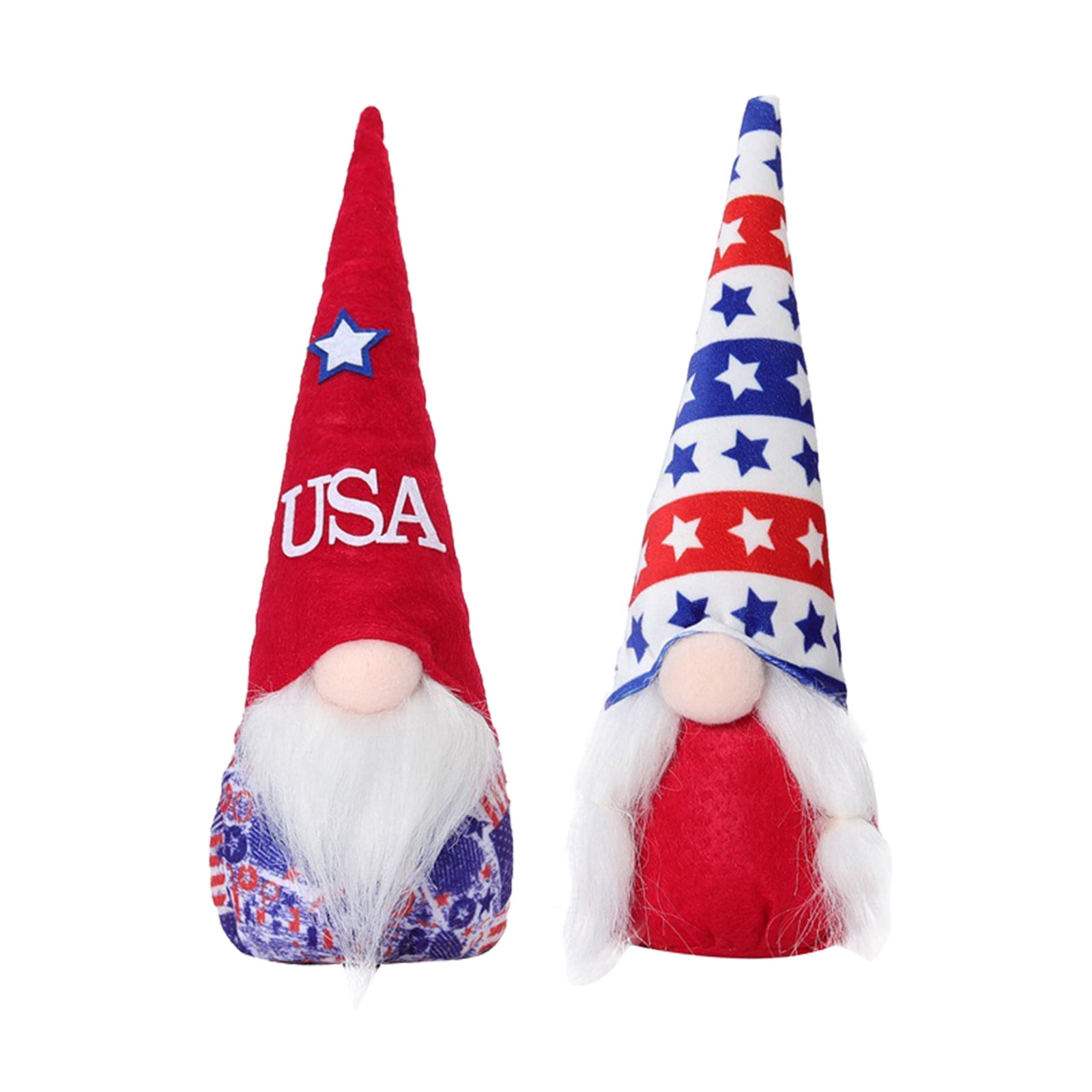 2X Ornaments Clearance! Fourth of July Independence Day Gonk Gnomes ...