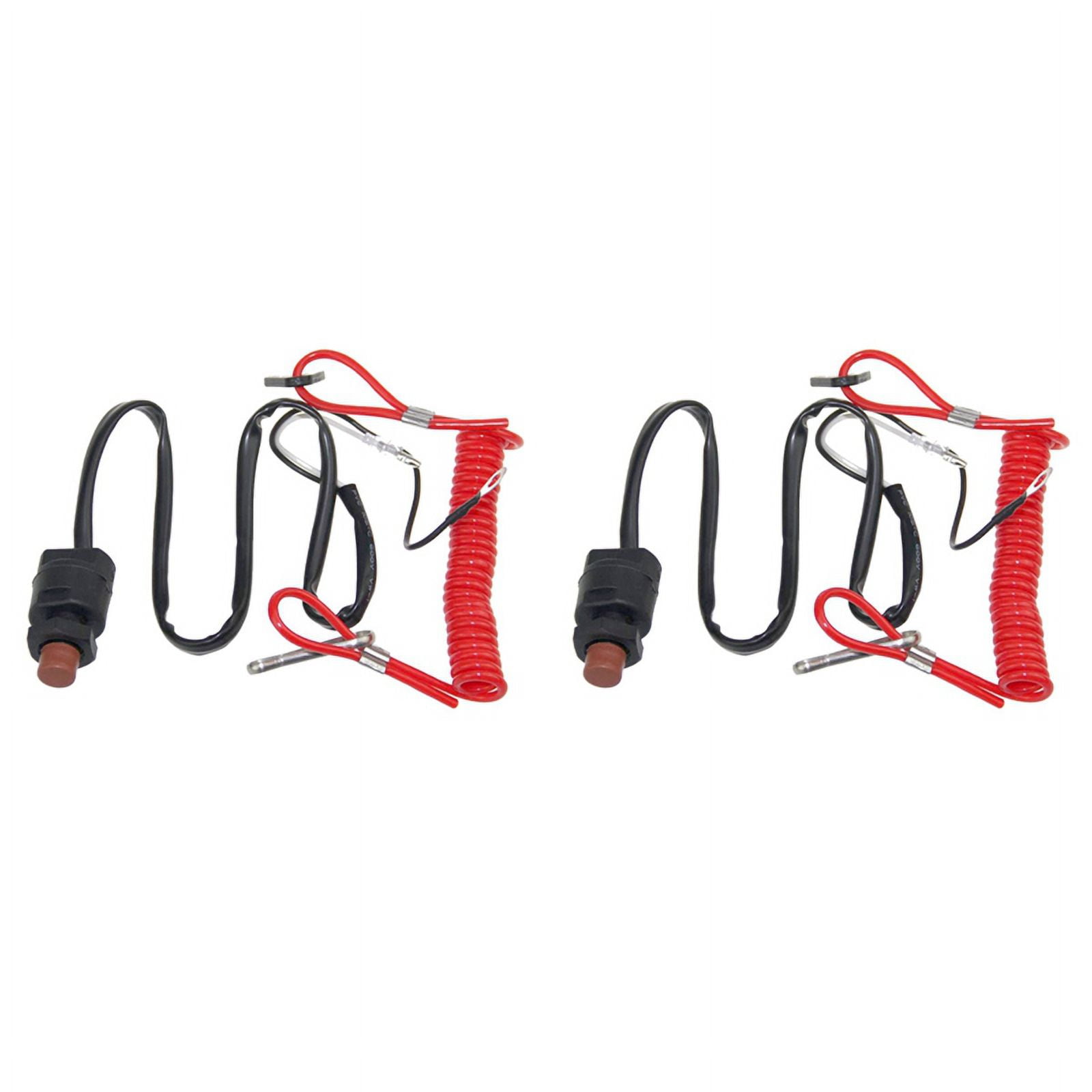 2X Outboard Cut Off Switch, for Tohatsu Emergency Kill Stop Switch ...
