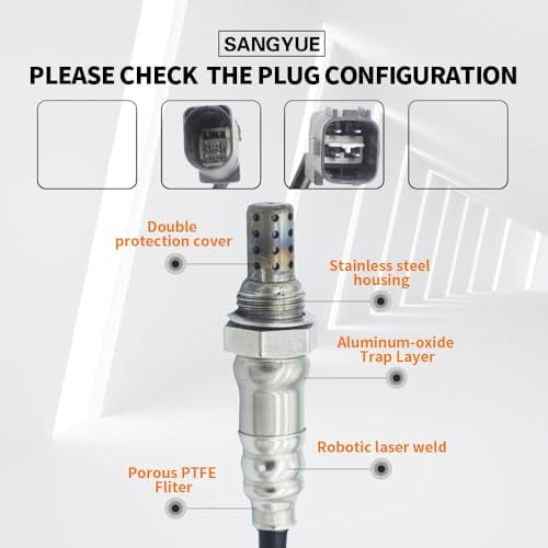 2X Oxygen O2 Sensor 1 & 2 for 2013-2014 Hyundai Santa Fe Sport 2.4L ...