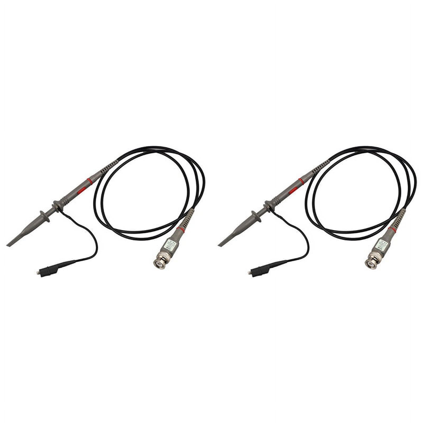 2X P6100 BNC Oscilloscope Probe 100MHz High Precision Scope Analyzer ...