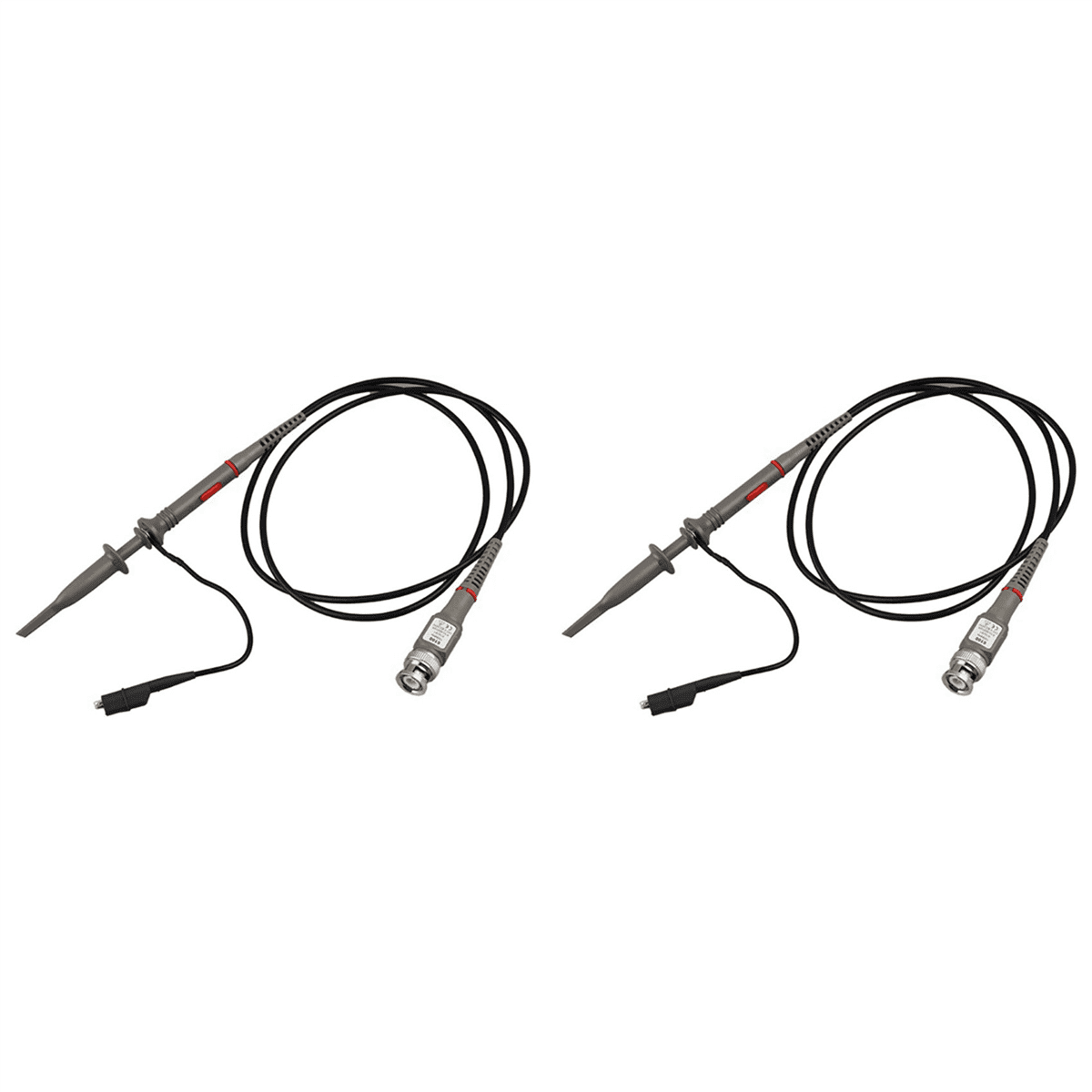 2X P6100 BNC Oscilloscope Probe 100MHz High Precision Scope Analyzer ...