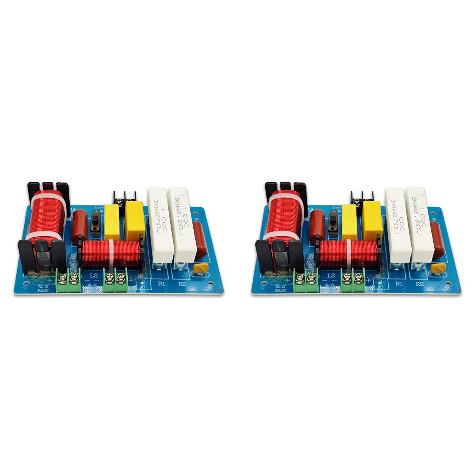 2X PA-2A 450W 2 Way Audio Speaker Divider Treble Frequency Divider KTV ...