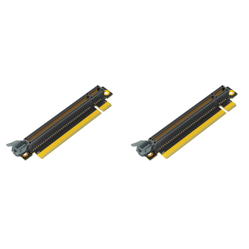 2X PCI-E 16X 3.0 90 Degree Reverse Male to Female Riser Card for 1U ...