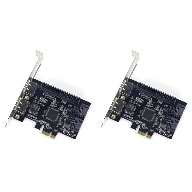 2X PCI to SATA Controller PCI to Ide PCI-E to 2Sata IDE Jmb363 Disk Array Card Express Expansion ...