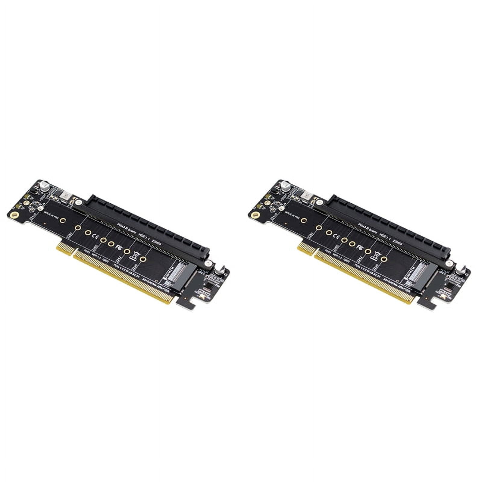 2X PCIE 4.0 Channel Splitter Expansion Riser Card 8+4+4Hyper Ultra VROC ...