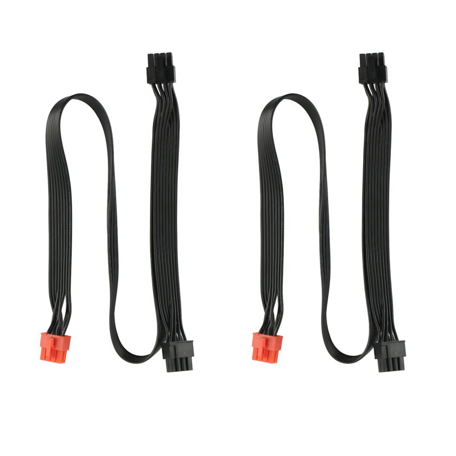 2X PCIe 8Pin to Dual 8Pin Power Cable PCI GPU 8Pin to 2 Port 6+2Pin for ...
