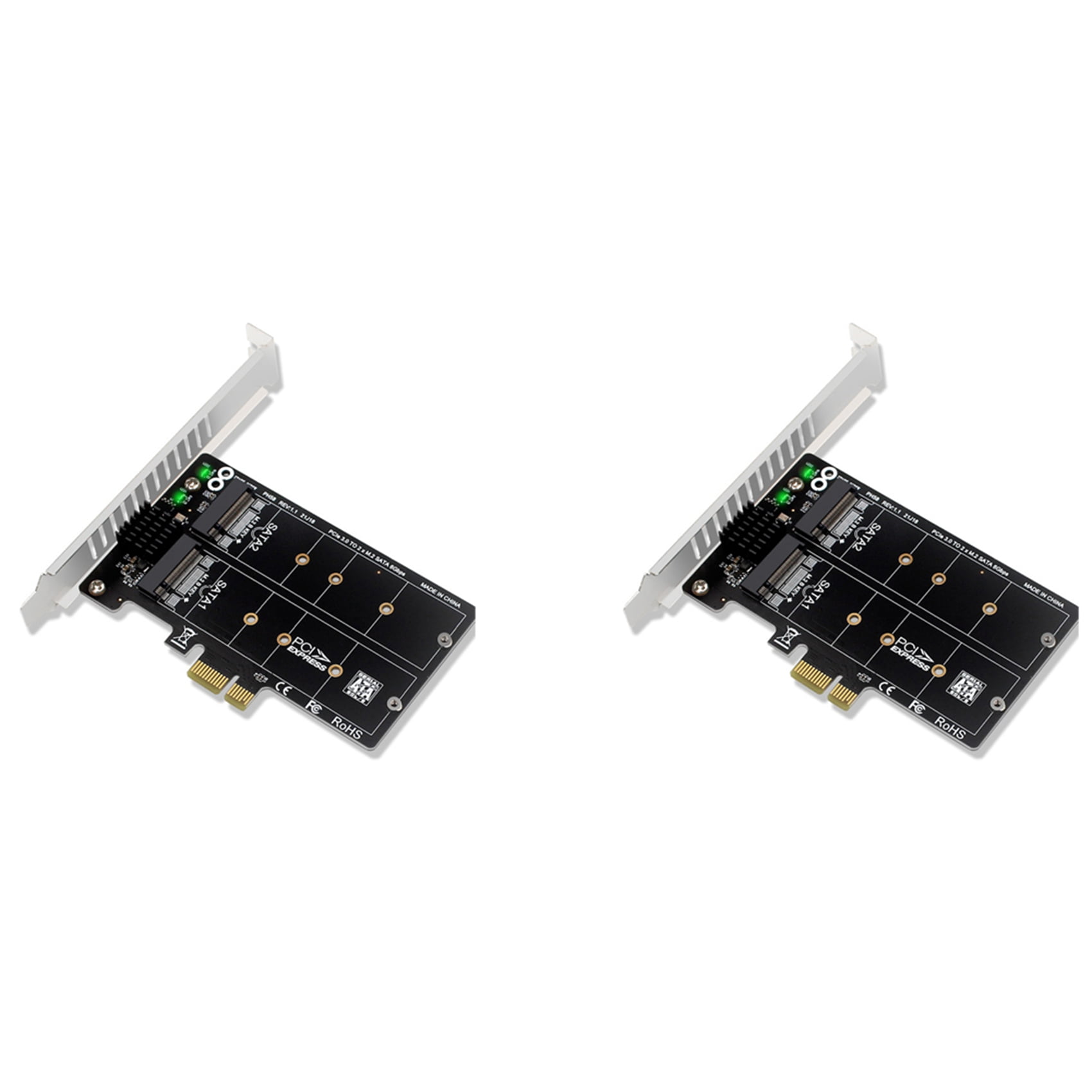 2X PH58 M2 SATA to PCIE Adapter Card Double Disc Display Card RAID ... 2X PH58 M2 SATA to PCIE Adapter Card Double Disc Display Card RAID ...