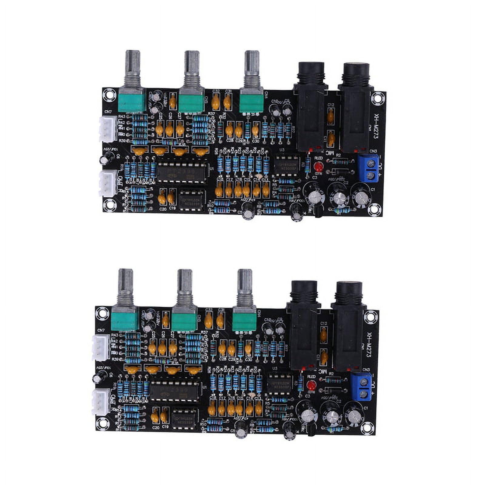 2X PT2399 Digital Microphone Amplifier Board Reverberation Karaoke ...