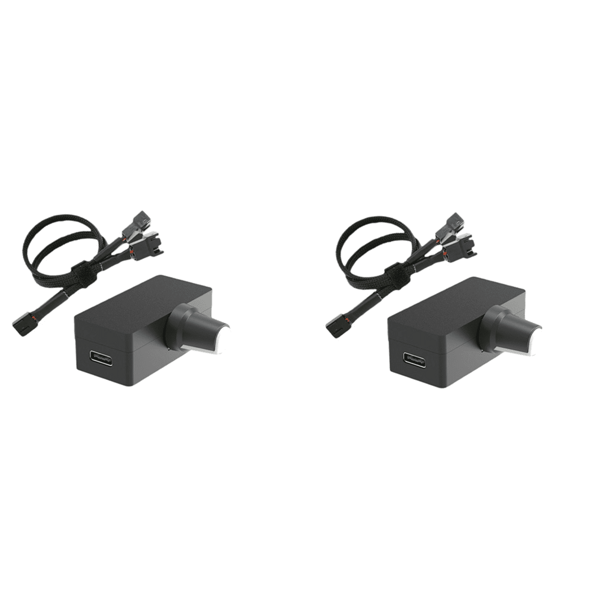 2X PWM Speed Controller 4Pin PWM Fan Governor PWM Governor USB TYPE-C ...