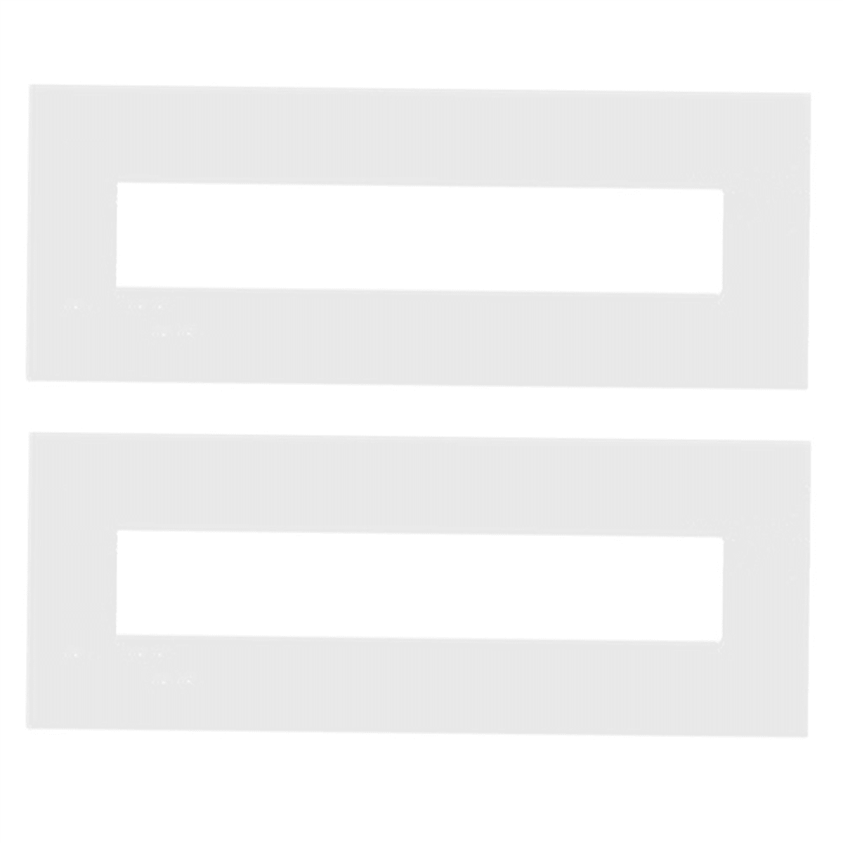 2X Parking Lot Line Stencil, 12x92.5Inch,Foldable Straight Stencil ...
