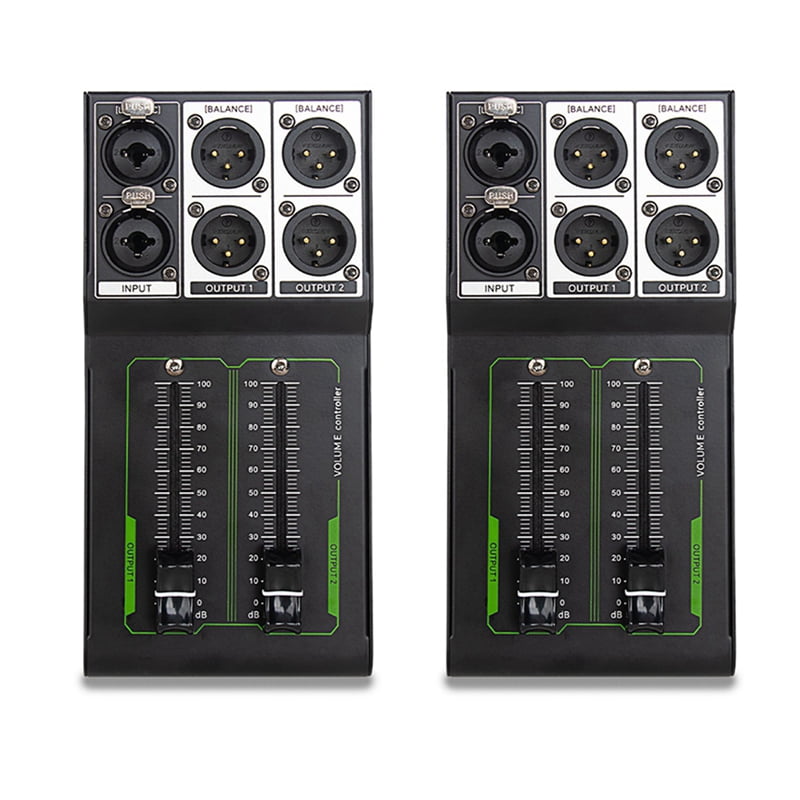 2X Passive Volume Controller No Noise Input and Output Sound Quality ...