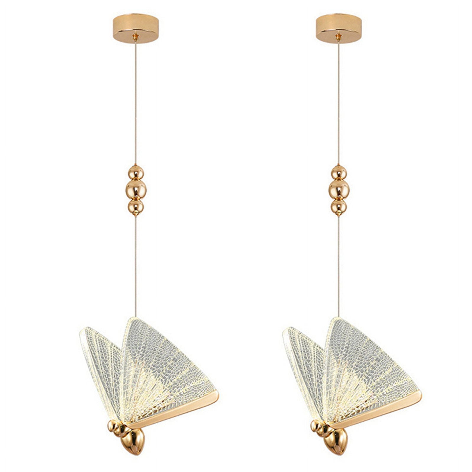 2X Pendant Lights Butterfly Model Chandeliers Lamp Indoor Lighting ...