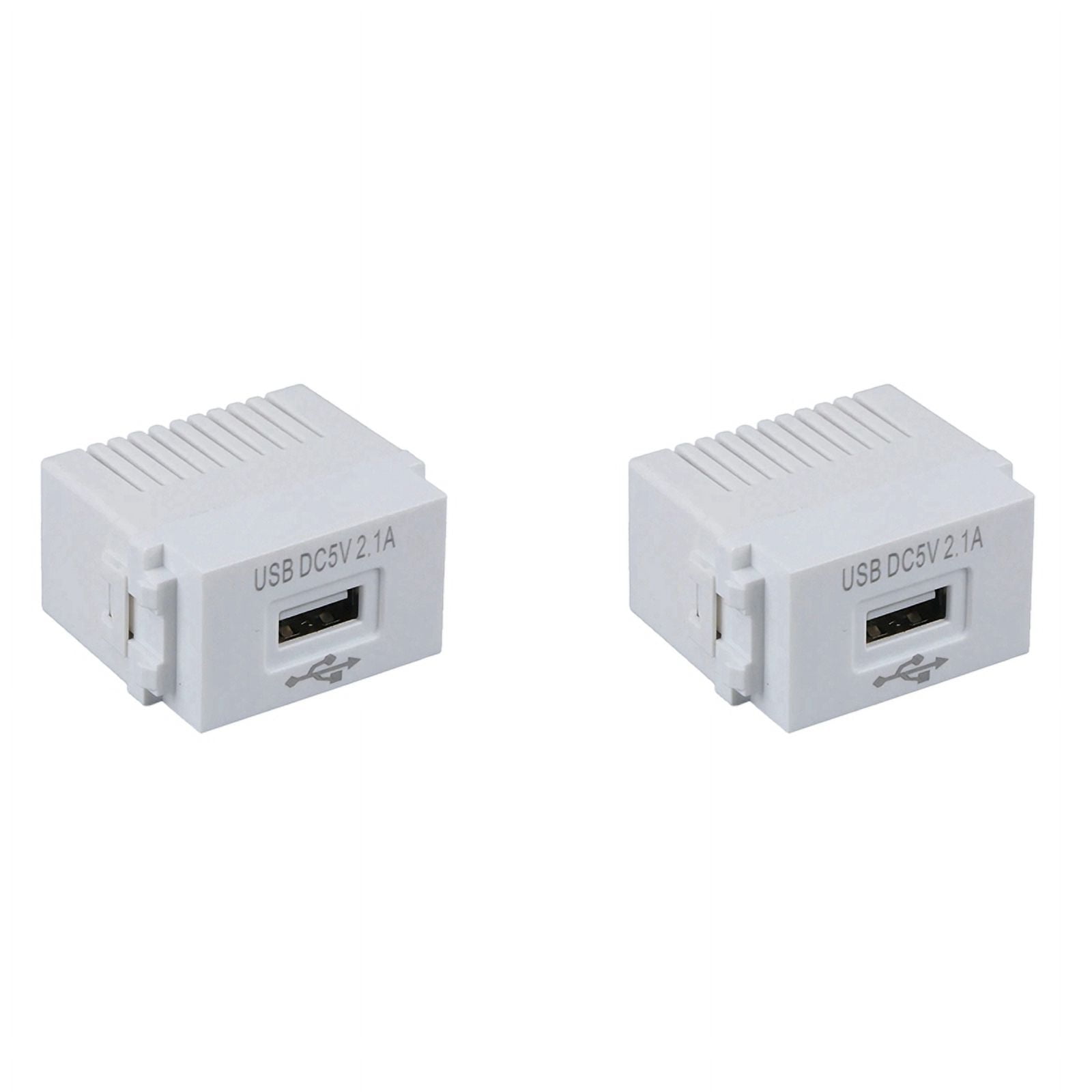 2X Phone Charging Panel USB Power Module 220V Socket 5V Transformer 2 ...