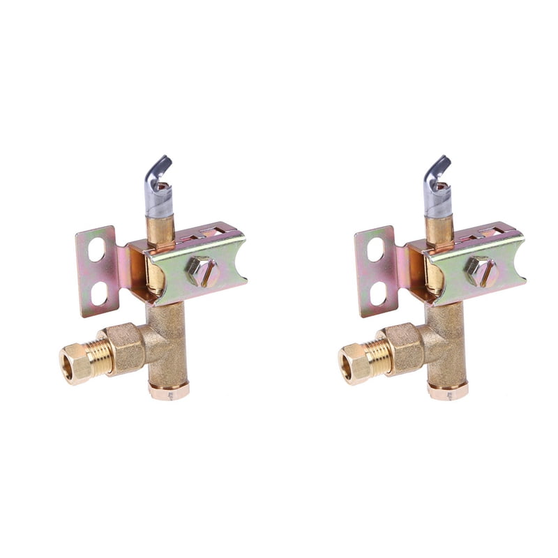 2X Pilot Burner One Way Flame Bracket Can Have Natural or LP Gas 1 Hole ...