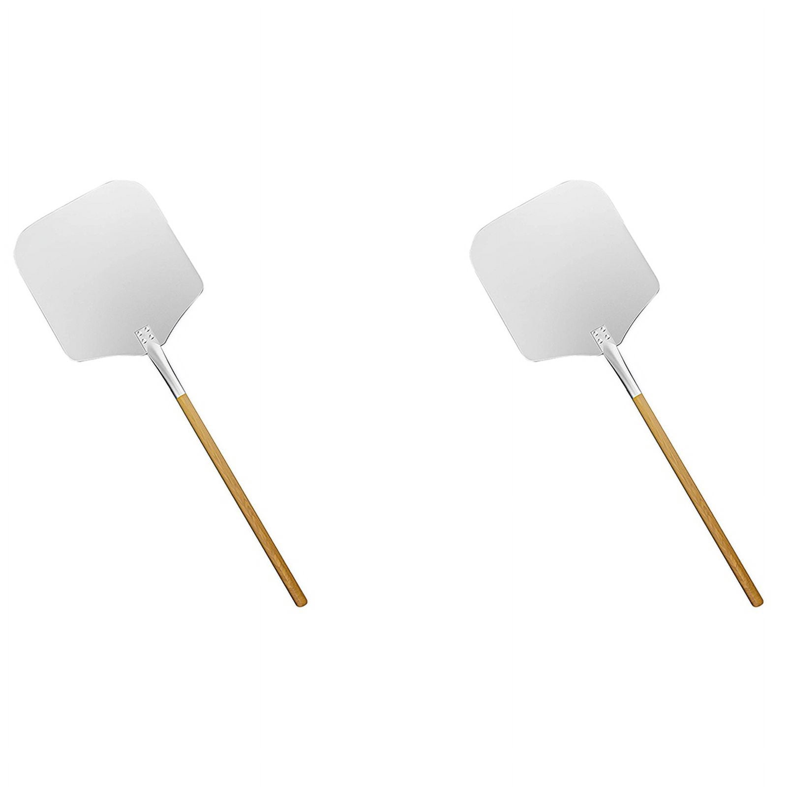 2X Pizza Pusher, Pizza Peel Made of Stainless Aluminum (90cm)Practical ...