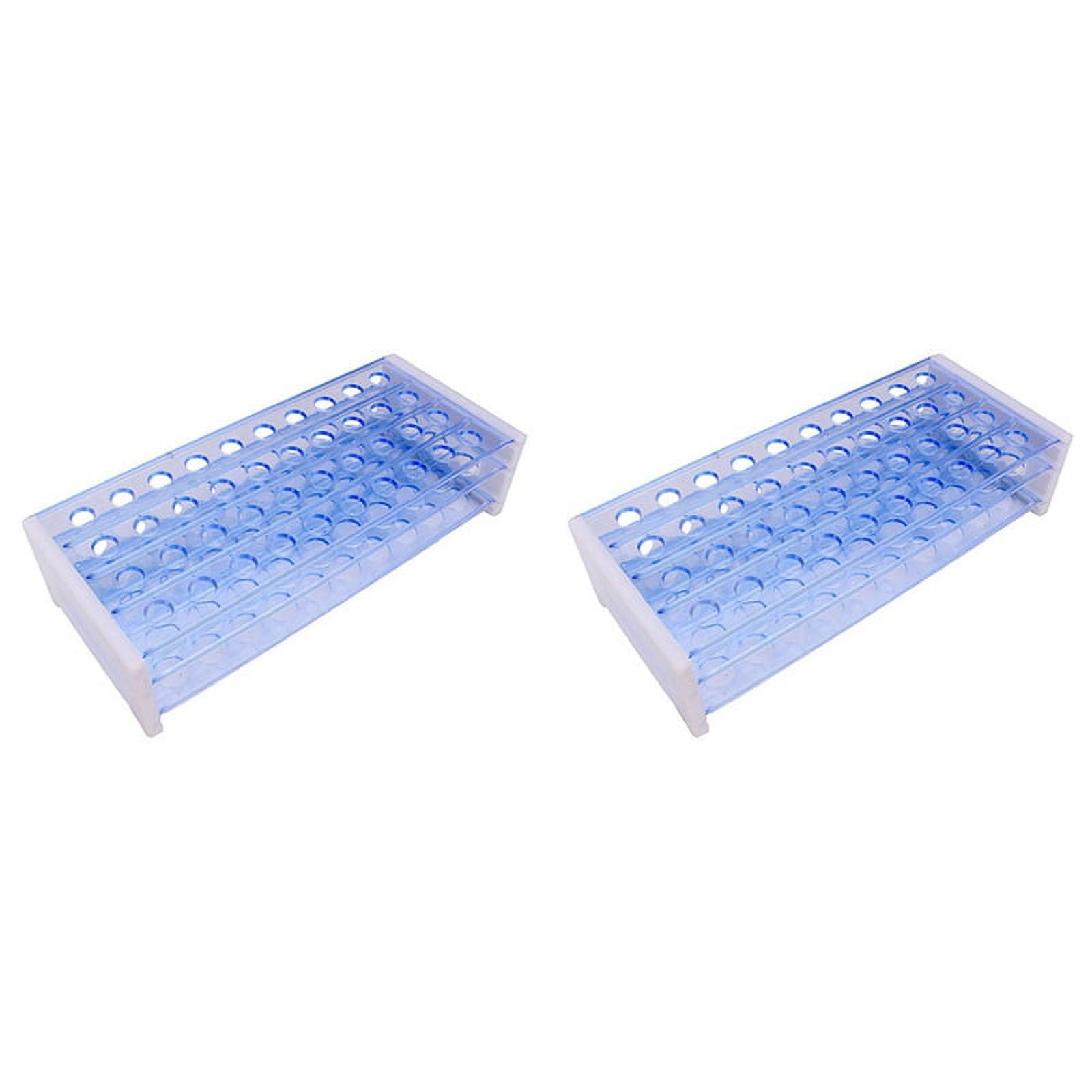 2X Plastic 3 Layers Lab Test Tube Rack Holder for 18mm Centrifugal Pipe ...