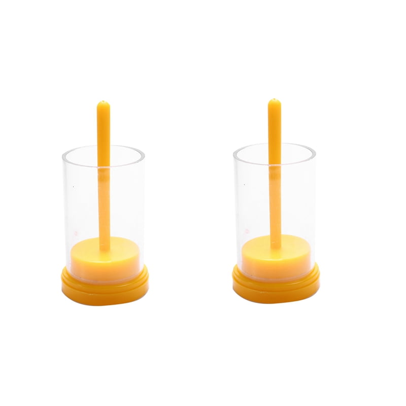 2X Plastic Queen Bee Marking Cage W/ Plunger Beekeeping Equipment ...