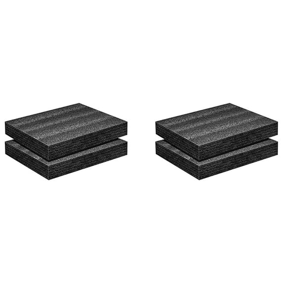 2X Polyethylene Foam 16X12X2Inch Polyethylene Foam Sheet Thick Foam ...