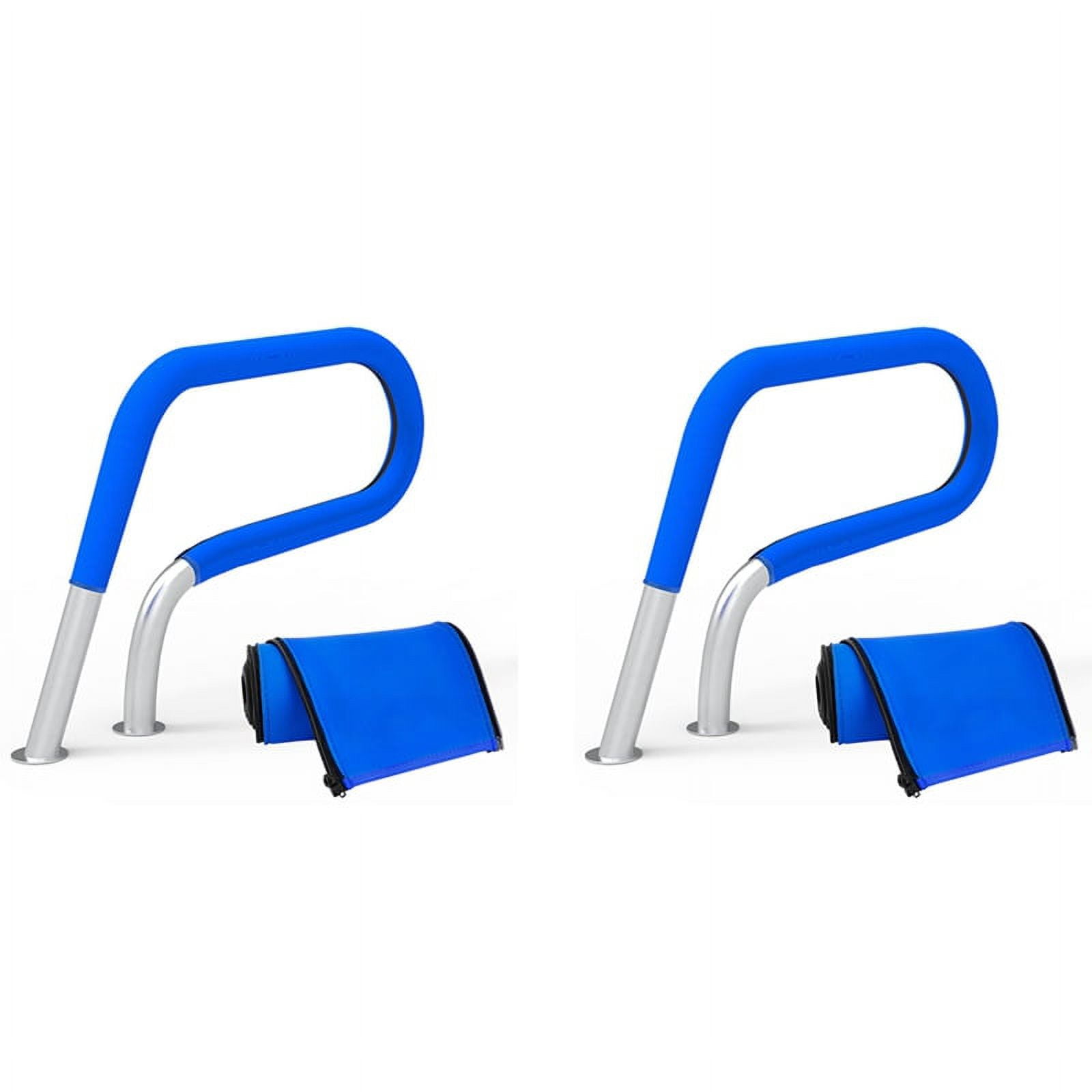 2X Pool Railing Covers-4 Feet Zippered Swimming Pool Handrail Covers ...