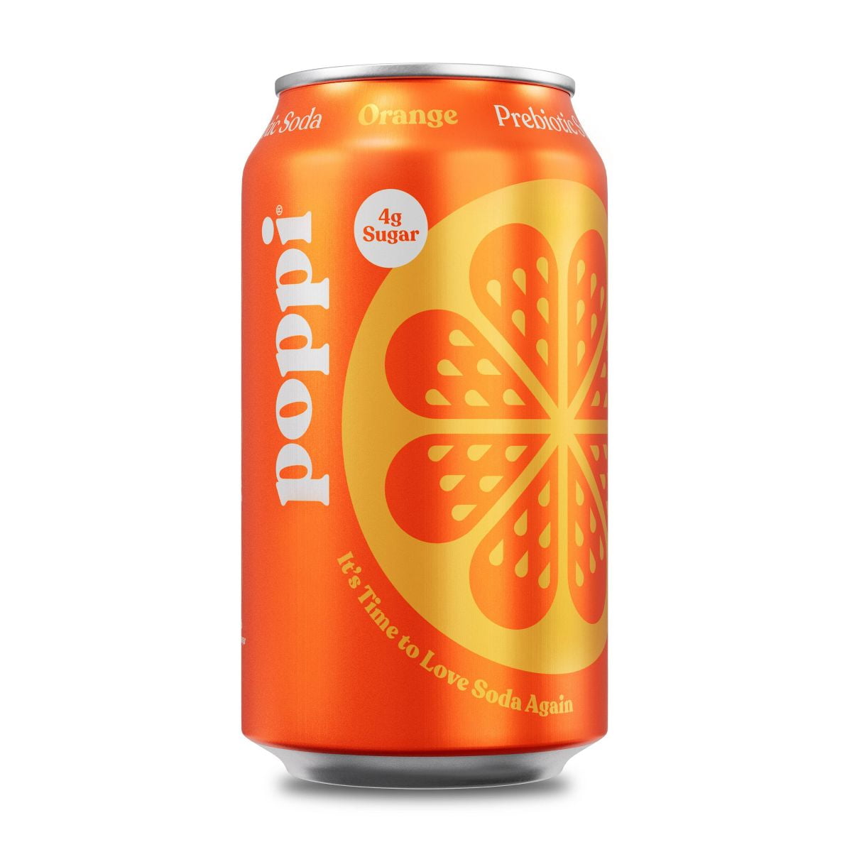 2X - Poppi Orange Prebiotic Soda - 12 fl oz Can - Walmart.com